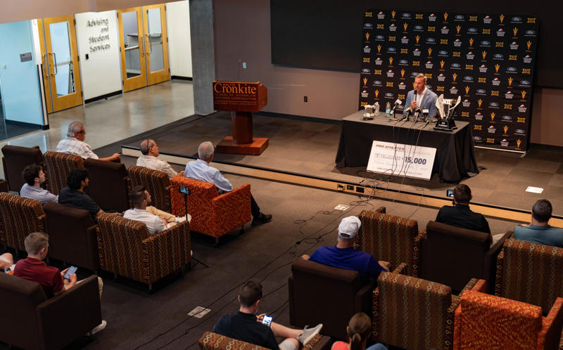 Arizona State AD Graham Rossini talks revenue sharing, DFA renovations ...
