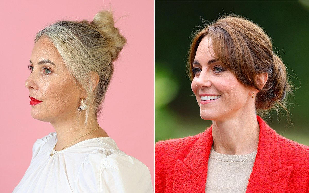 Four easy ways to get a regal bun like the Princess of Wales - AlongWalker